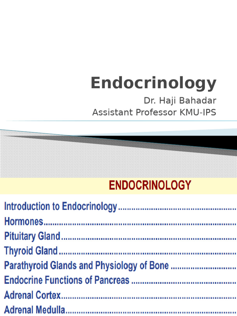 Principles of Hormonal Control Systems | PDF | Hormone | Endocrine System