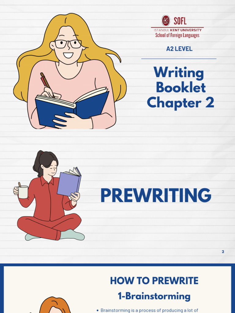 A2 - Writing Booklet Chapter 2 | PDF | Human Communication | Learning