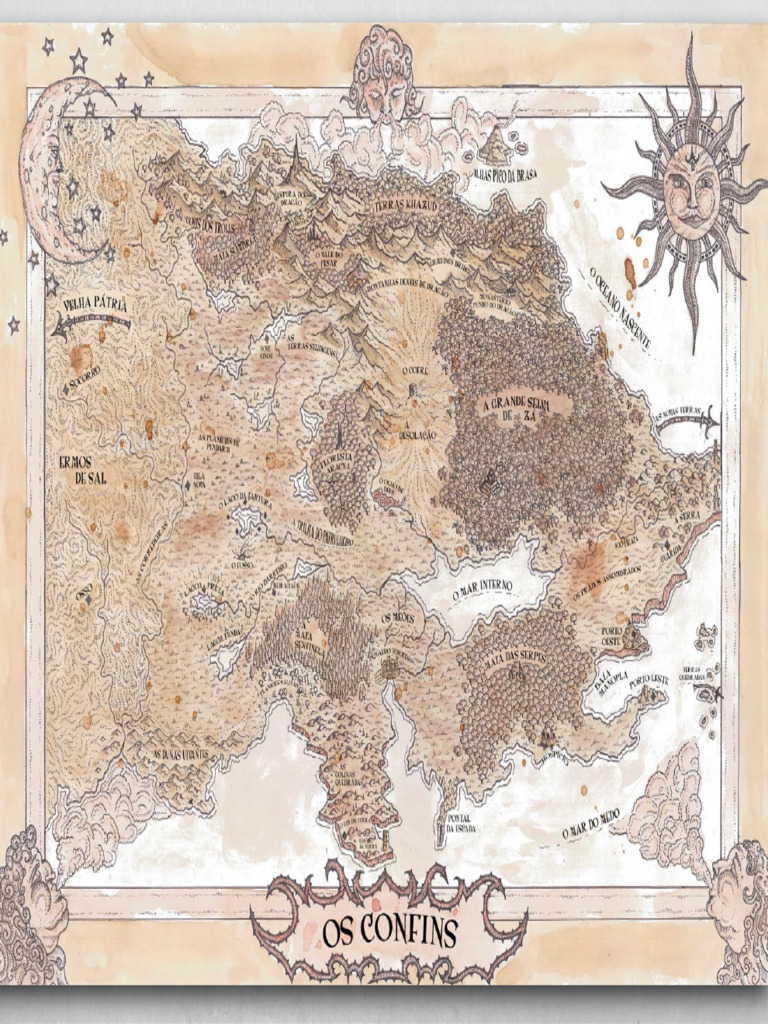 Shadow of The Weird Wizard Mapa Rotated | PDF
