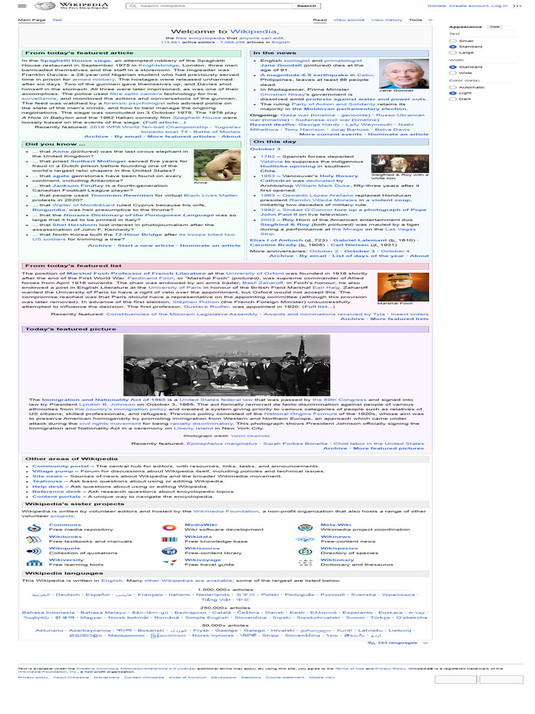Wikipedia: Free Encyclopedia Access | PDF