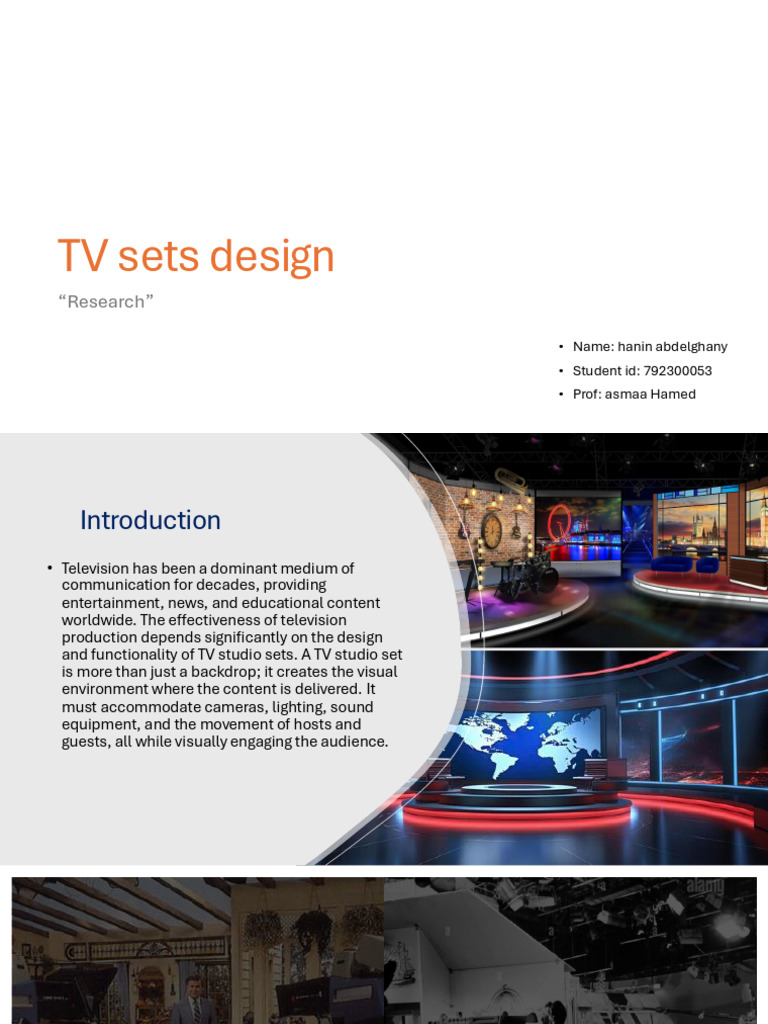 Research On TV Sets Design | PDF | Television