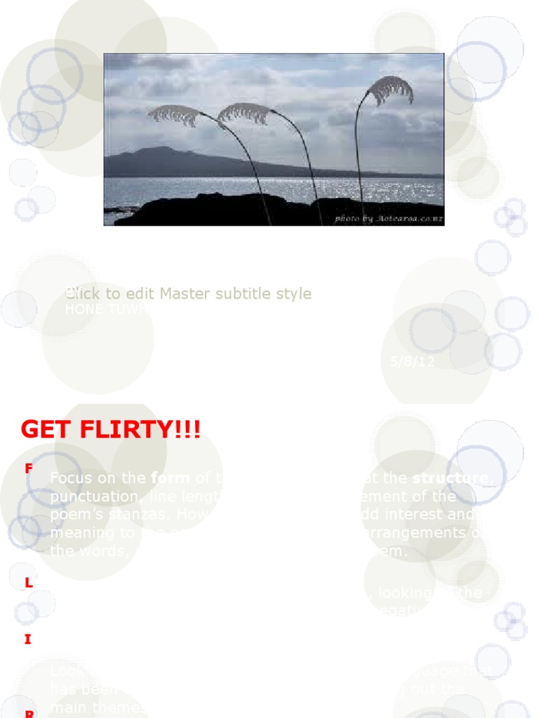 Iend by Hone Tuwhare | PDF | Poetry