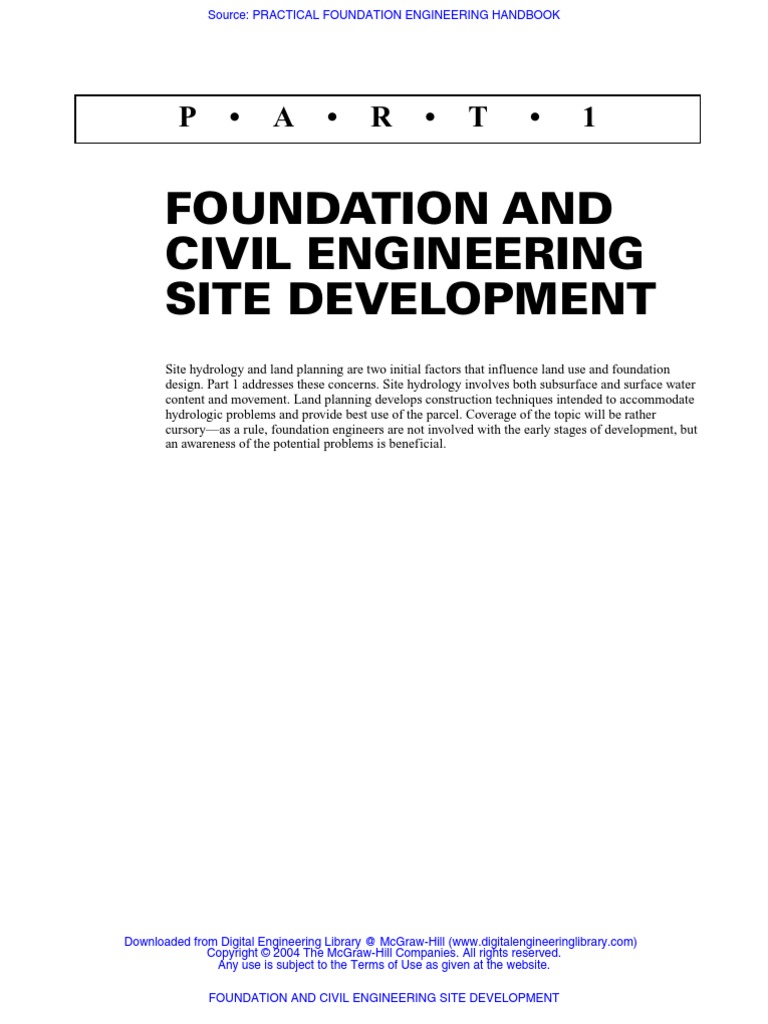 Practical Foundation Engineering | PDF | Aquifer | Soil