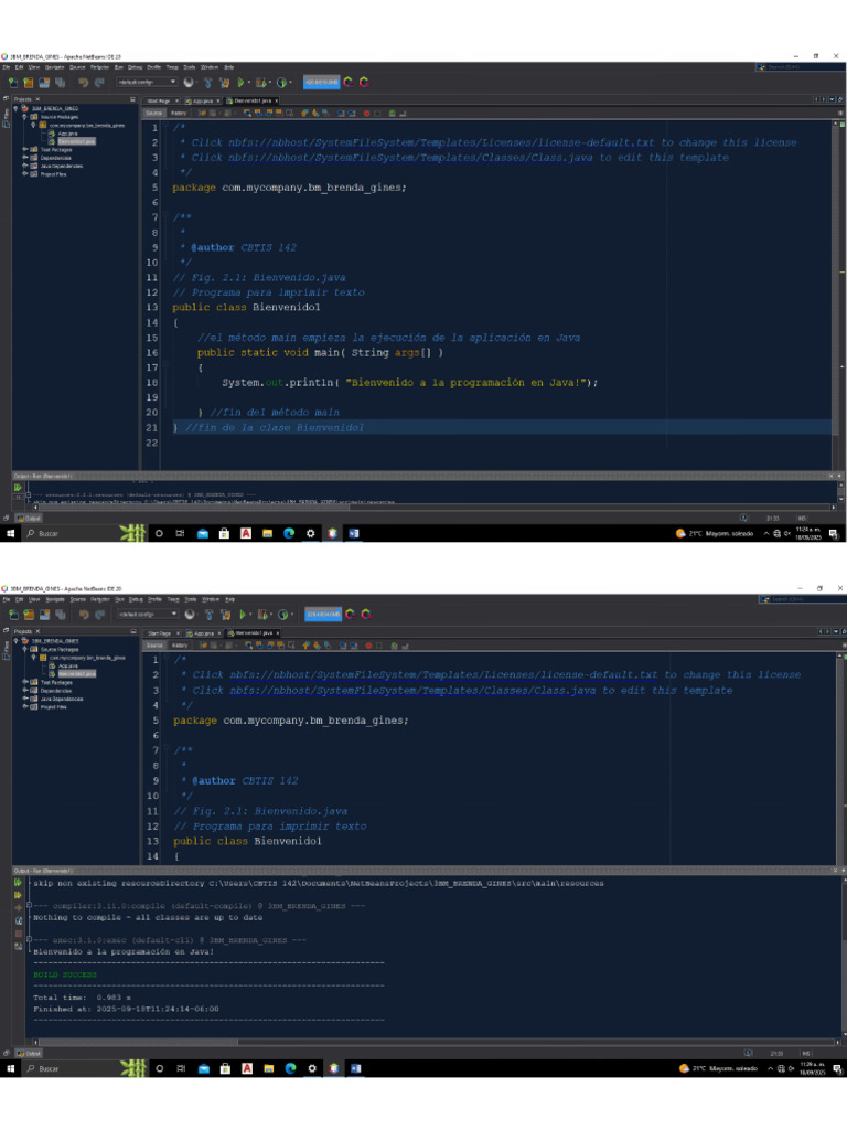 Códigos en Java | PDF