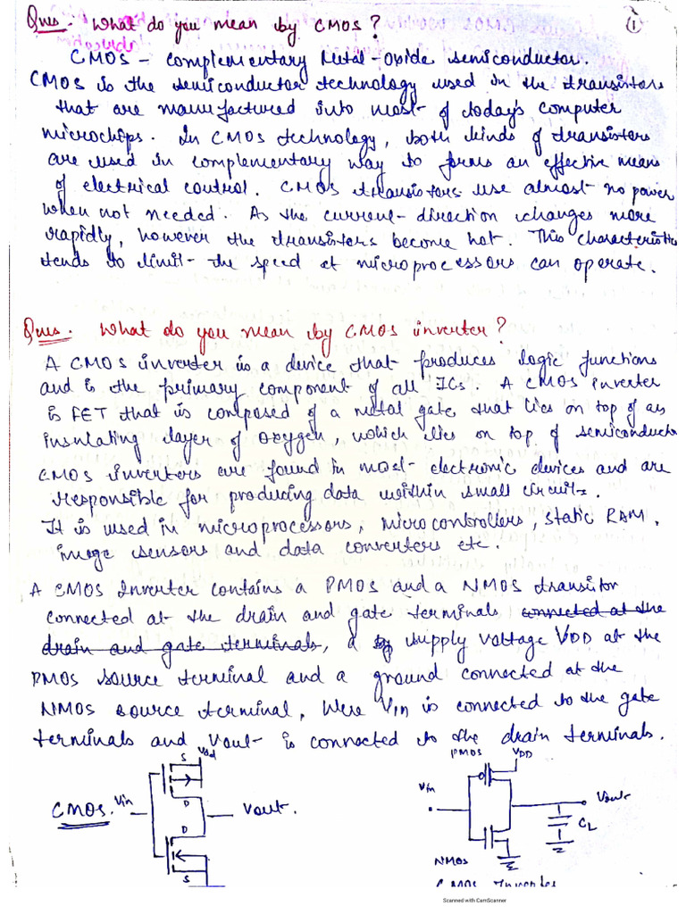 CMOS - Process & Overview | PDF