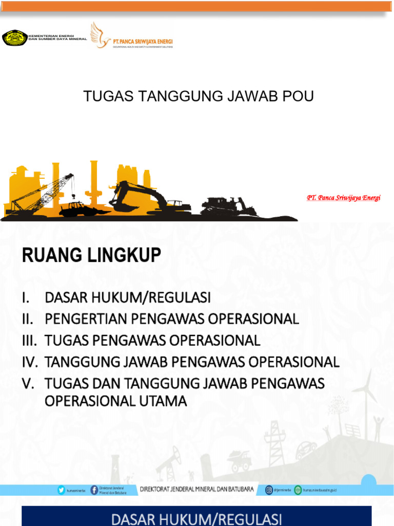 POU Tugas dan Tanggung Jawab POU | PDF