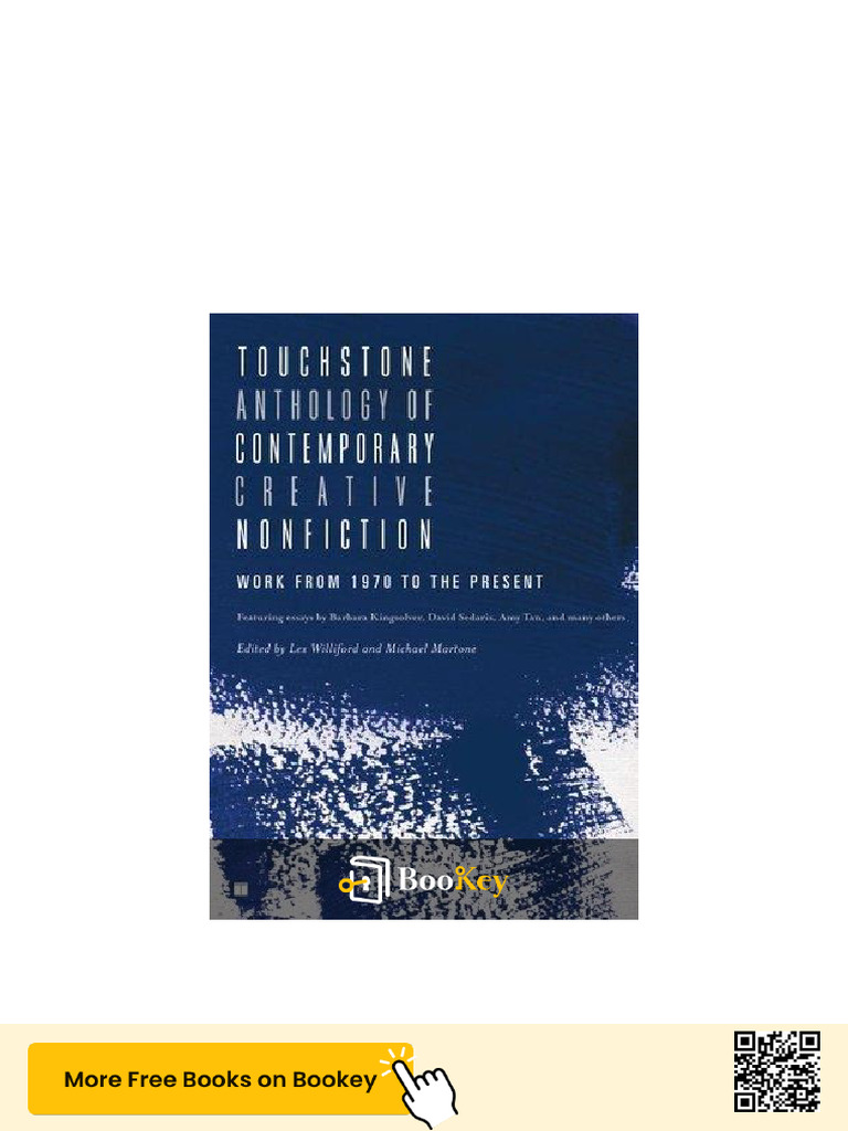 Touchstone Anthology Overview | PDF | Creative Nonfiction | Narrative