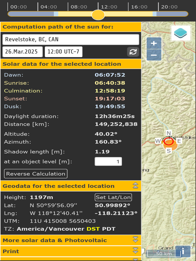 SunCalc - Sunrise, Sunset, Shadow Length, Solar Eclipse, Sun Position ...
