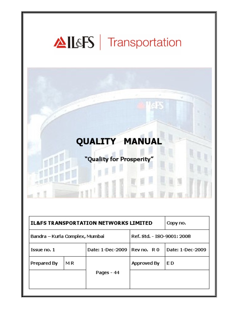 Quality Manual | PDF | Quality Management | Quality Management System