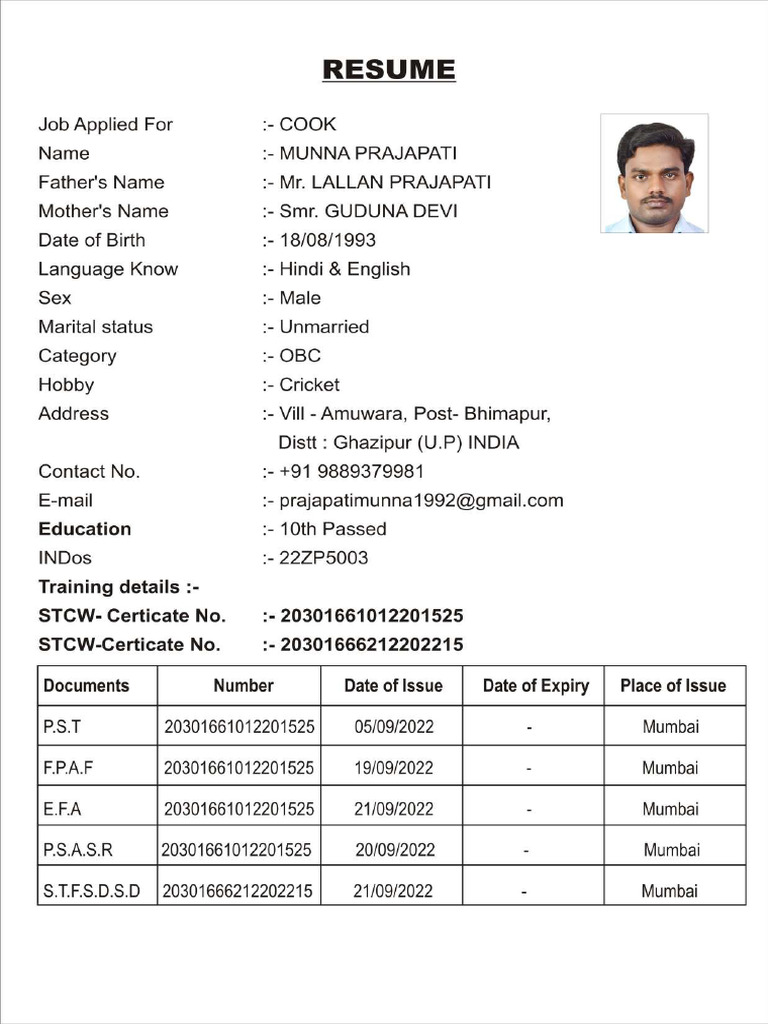 Munna Prajapati | PDF