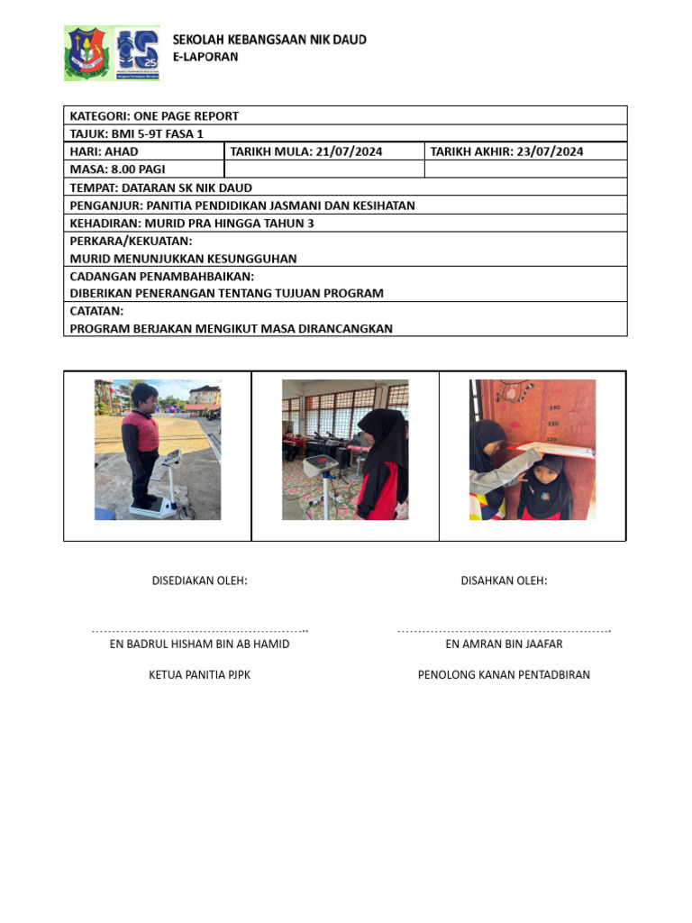 21 - 07 - 2024 - Bmi 5-9T Fasa 1 | PDF