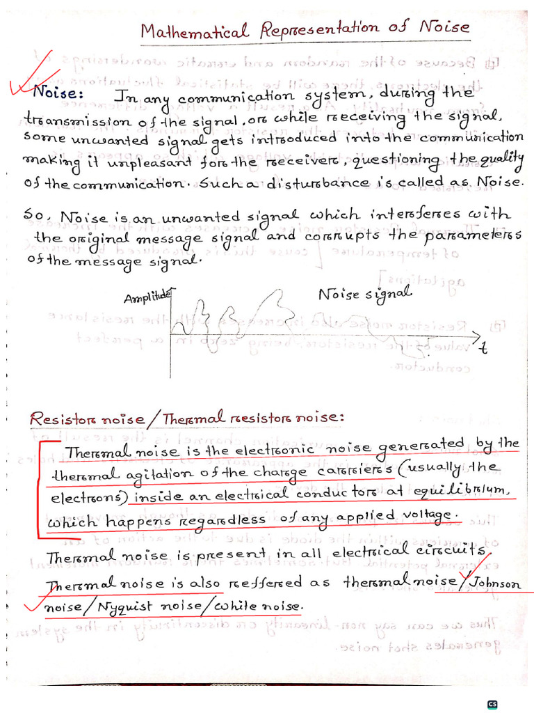 Noise Theory 1 | PDF