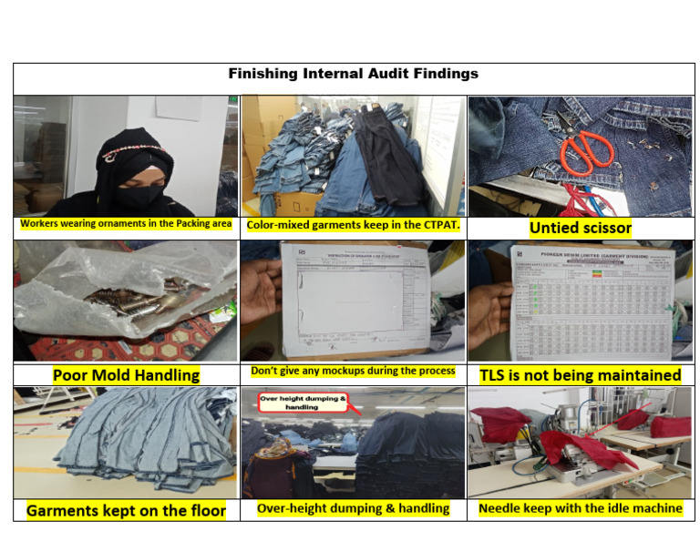 Finishing Internal Audit Report | PDF