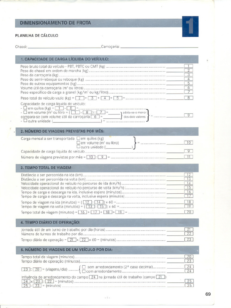 2) Formulário Dos Exercícios de Dimensionamento | PDF