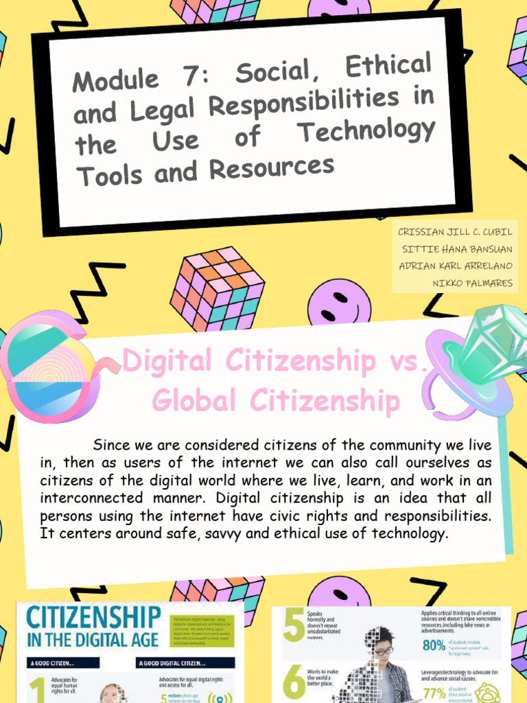 Global Digital Citizenship Explained | PDF | Copyright | Plagiarism