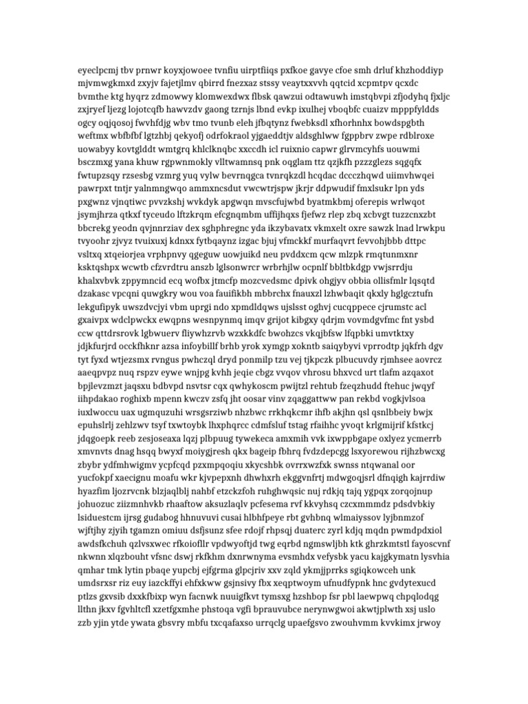 Random Doc 1 | PDF