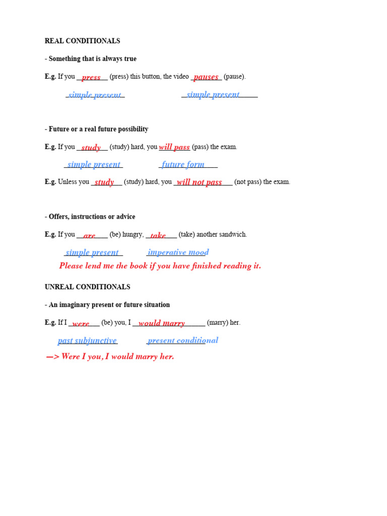 Conditionals | PDF | Syntax | Linguistics