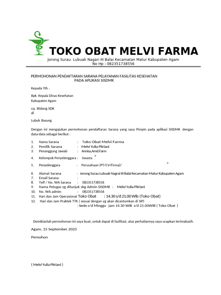 KOP TOKO OBAT (1) | PDF