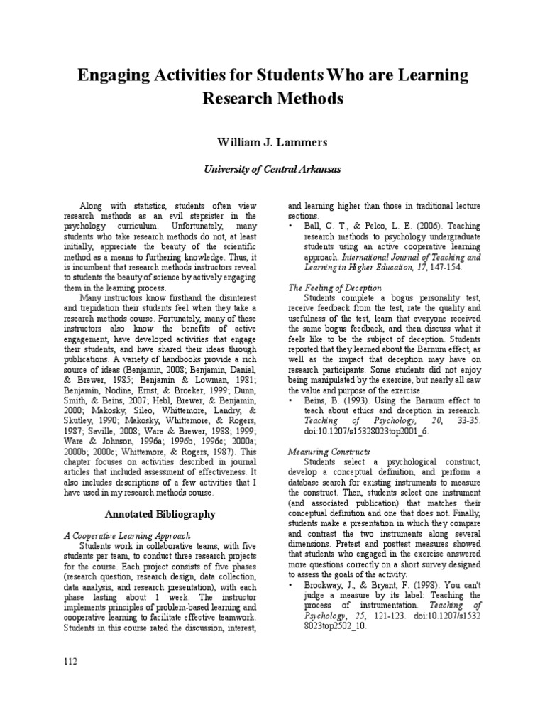 Research Methods | PDF | Survey Methodology | Validity (Statistics)