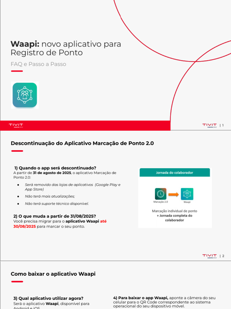 Passo A Passo Do App Waapi | PDF | Aplicativo para celular | Celulares