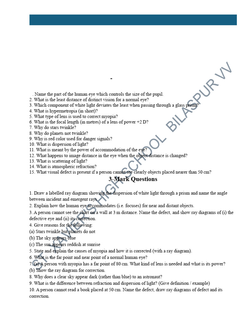 Science Holiday Homework | PDF | Sexual Reproduction | Salt (Chemistry)