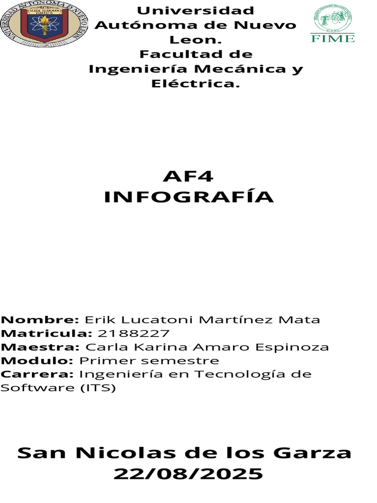 AF4 Infografía 2188227 Erik Martínez ITS | PDF | Paz | Relaciones ...