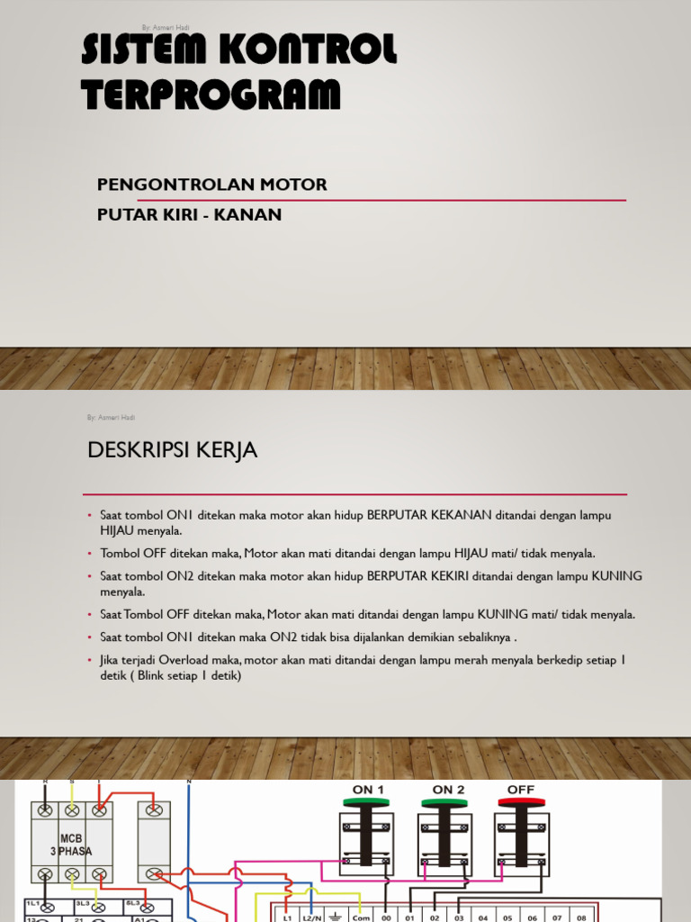 Sistem Kontrol Motor Dua Arah Putaran (Kiri-Kanan) | PDF