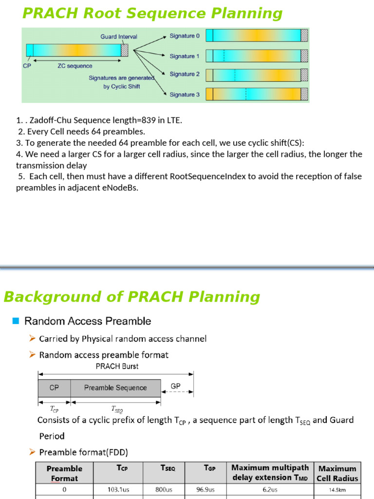 Root Sequence Planning | PDF