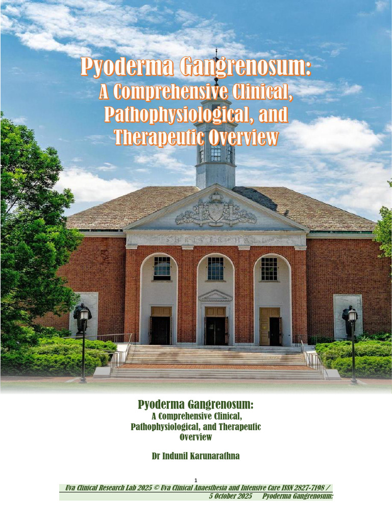 Overview of Pyoderma Gangrenosum | PDF | Autoimmune Disease | Health Care