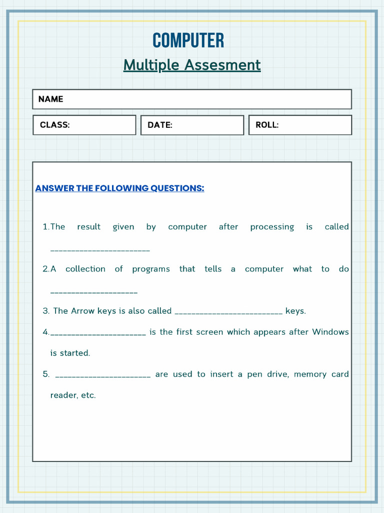 Class3 Assessment | PDF