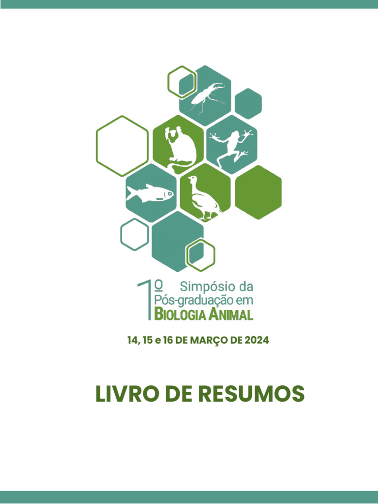 Resumos do I Simpósio em Biologia Animal | PDF | Fertilização | Histologia