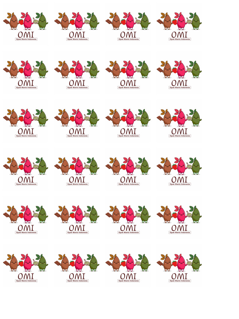 Stiker A4 Margin | PDF