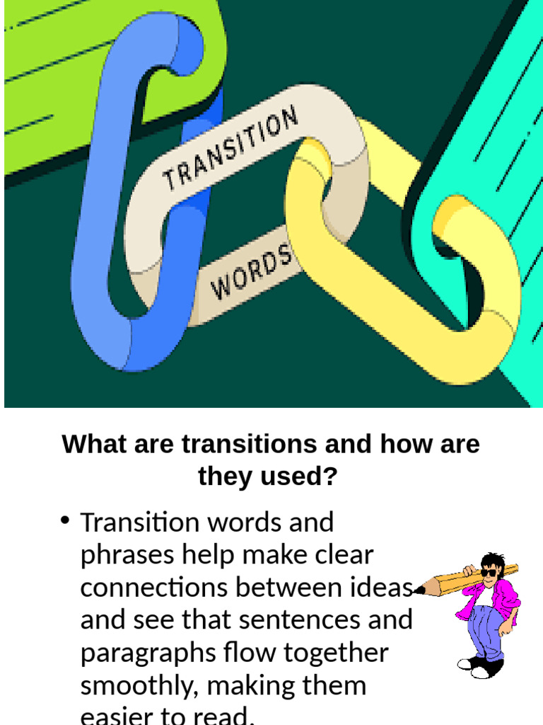 Transition Words Chapter 8 | PDF