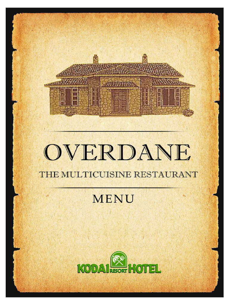 Kodai Menu | PDF