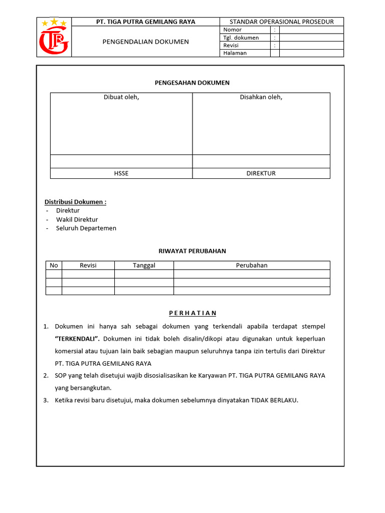 Cover SOP | PDF
