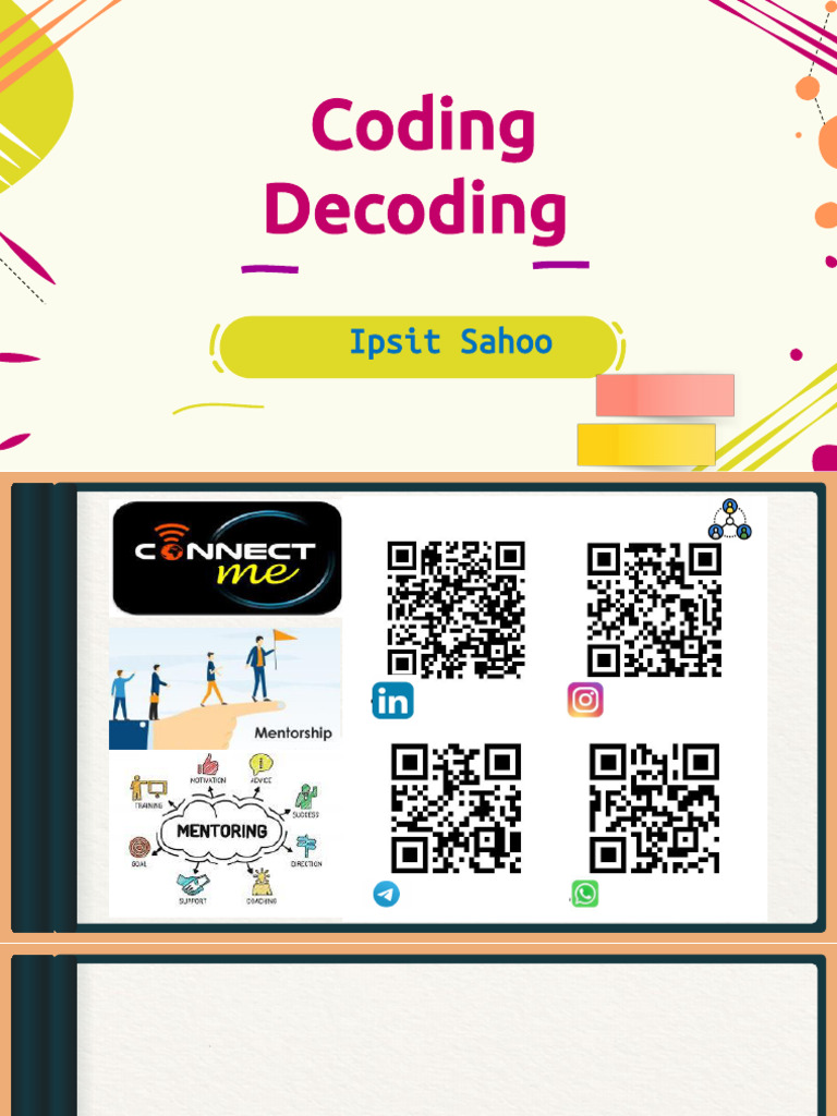 Coding Decoding | PDF