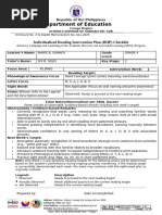 Aral Individualized Reading Intervention Plan Irip Checklist | PDF