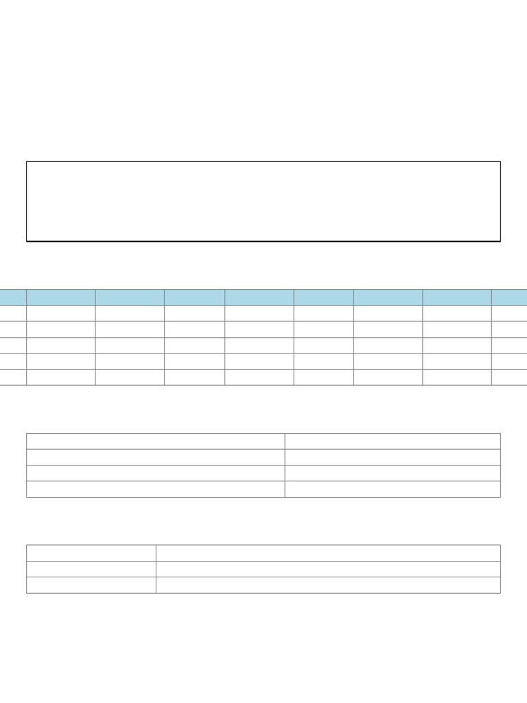 6th Grade Weekly Study Planner | PDF