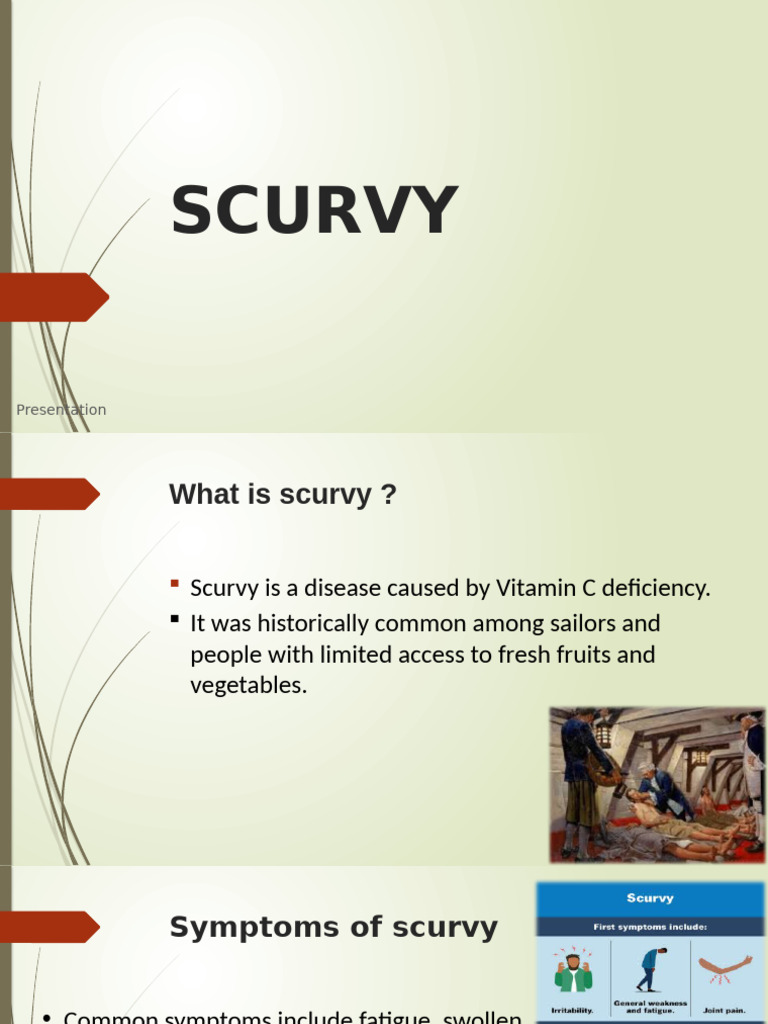 Scurvy | PDF