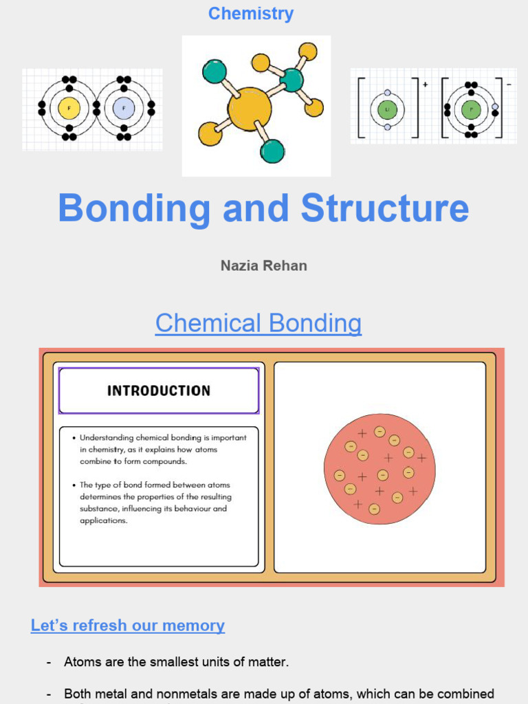 Understanding Chemical Bonding Types | PDF | Chemical Compounds | Ion