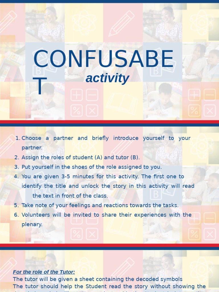 Confusabet Activity Guide | PDF