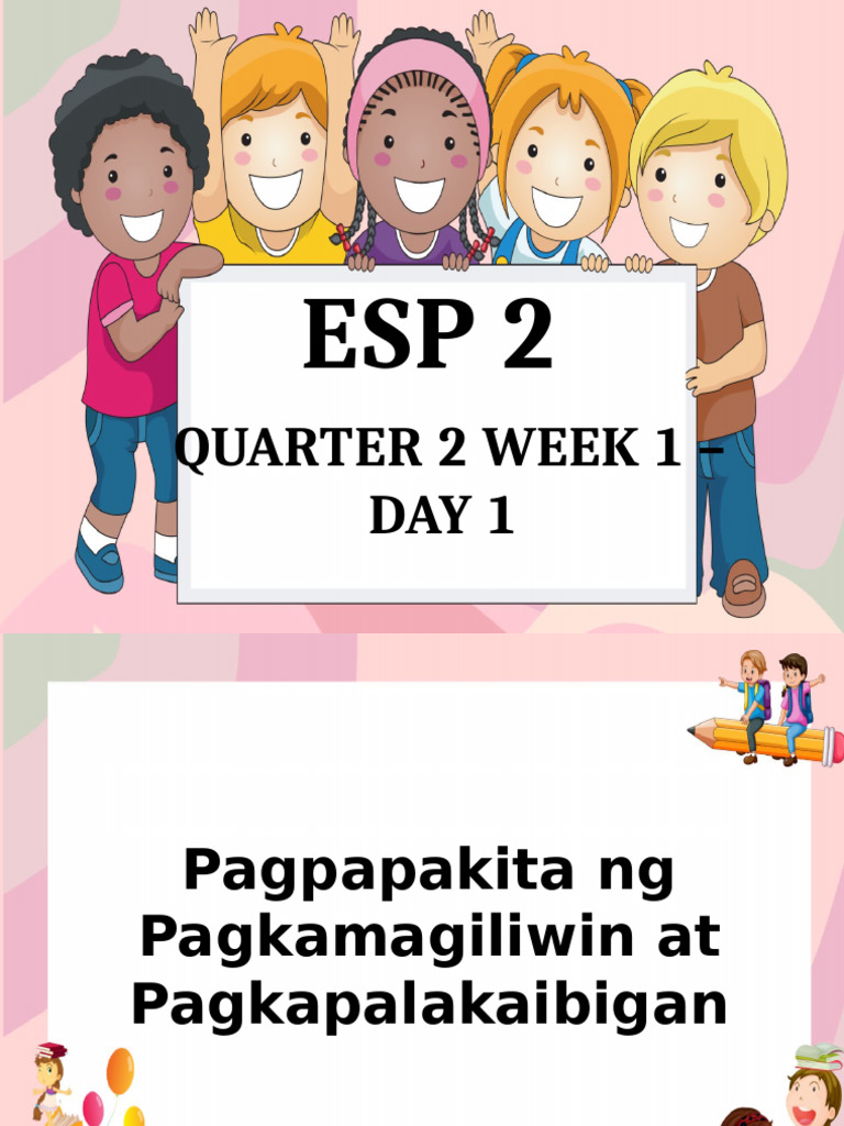 Esp 2-Q2-Week1 | PDF