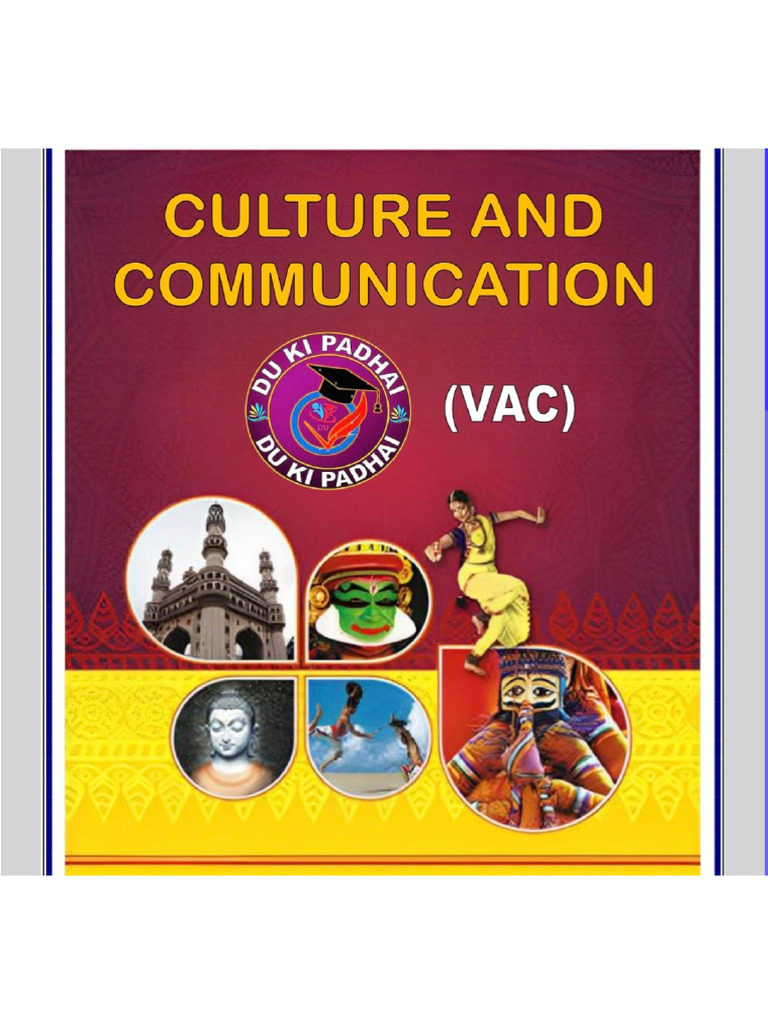 VAC Culture and Communication by Anish Drall | PDF