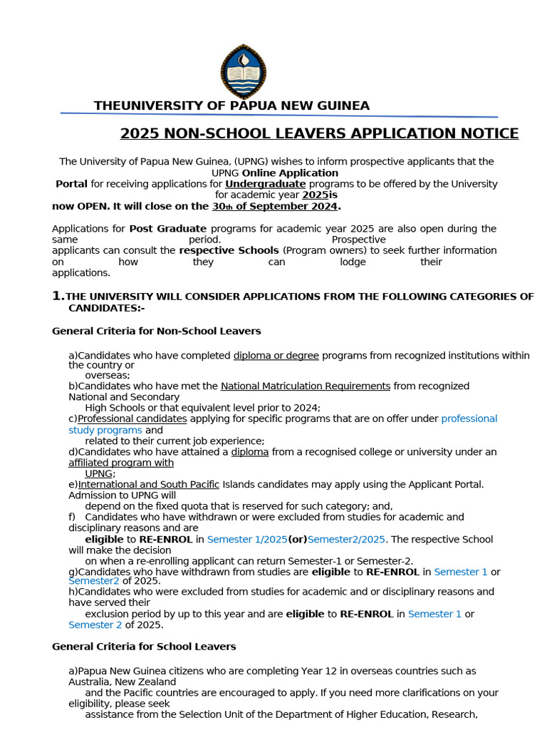2025 NSLApplicationNotice | PDF | University And College Admission | Academia