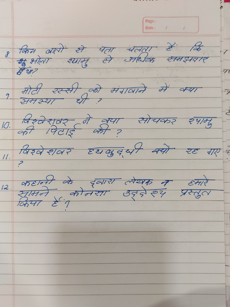 HINDI NOTES CLASS 9 PT 2 Grammar, Letter, Compositions, Kaki QnA | PDF