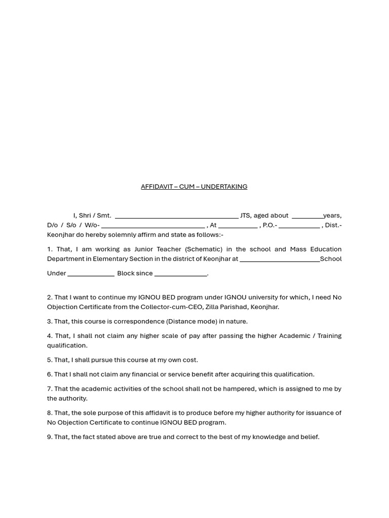 Affidavit | PDF