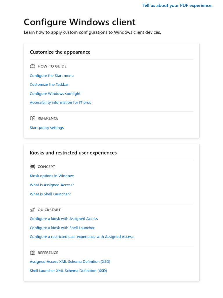 Windows Client Configuration Guide | PDF | Group Policy | Microsoft Windows
