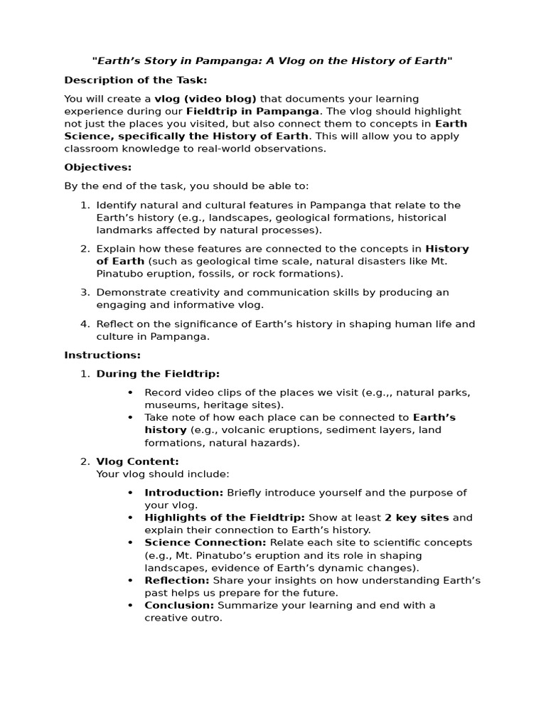 Joiners Peta Earth Science Final | PDF