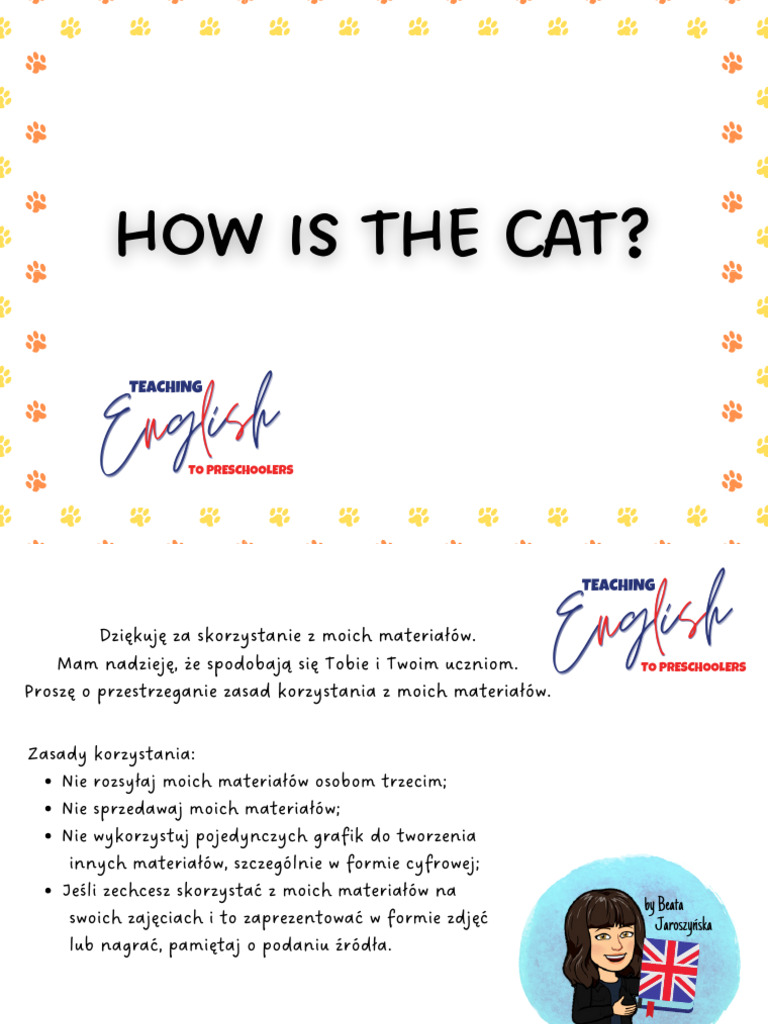 How Is The Cat FREEBIE | PDF