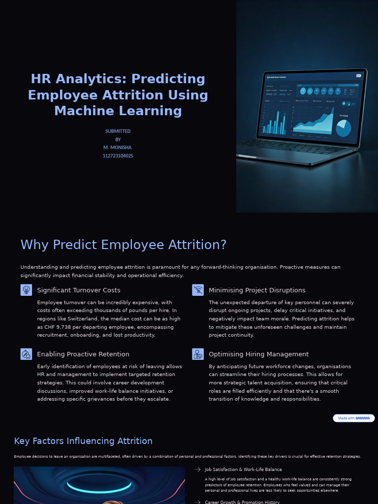 HR Analytics Predicting Employee Attrition Using Machine Learning | PDF ...